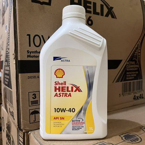 Jual SHELL HELIX ASTRA 10W-40 API SN 1L | SYNTHETIC TECHNOLOGY ...