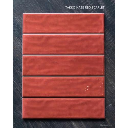 Jual Mosaic Venus Tiles Type Takko Haze Red Scarlet Glossy Uk 7,5x30cm ...