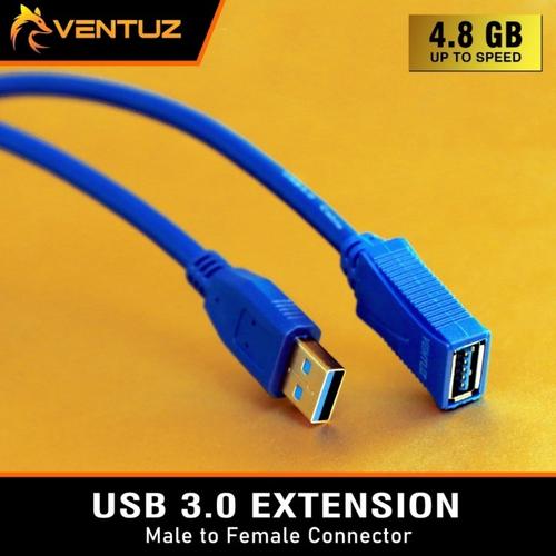 Jual Kabel Extension Sambungan USB 3.0 USB3 USB 3 Panjang 5M 5 M Meter ...