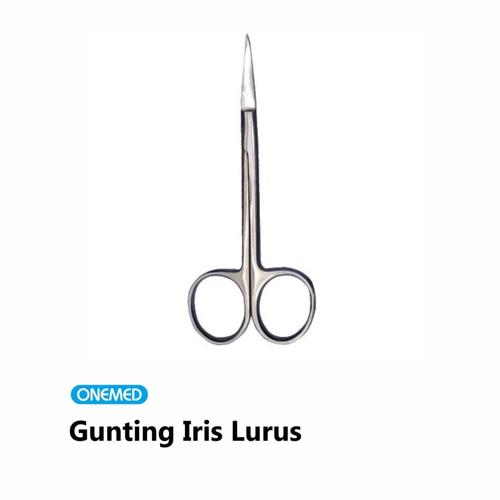 Jual ONEMED - Gunting Iris Lurus / Bengkok | Gunting Operasi Bedah One ...