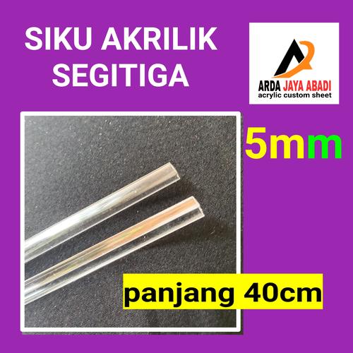 Jual siku akrilik 5mm acrylic 120cm siku segitiga - Kota Surabaya ...