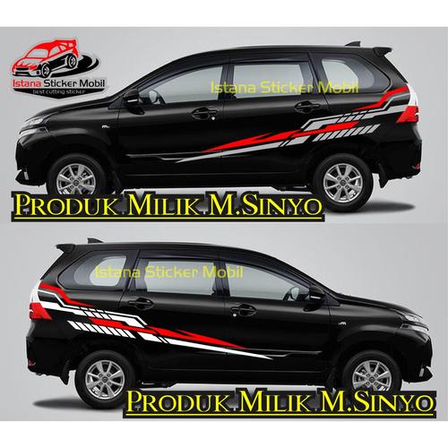 Jual stiker mobil xenia avanza list tribal mobil avanza xenia sticker ...