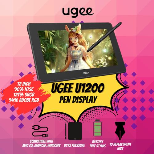 Jual UGEE Pen Display U1200 Drawing Pen Tablet - Jakarta Barat - Ugee ...