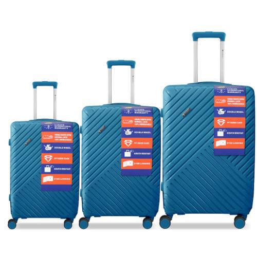 Jual PP002 Koper 20 inch Kabin Koper Jumbo 28 inch bahan Polycarb ...