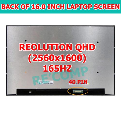 Jual LAYAR LED LCD Lenovo Legion 5 Pro 16ACH6H 16.0 INCH 165hz ...