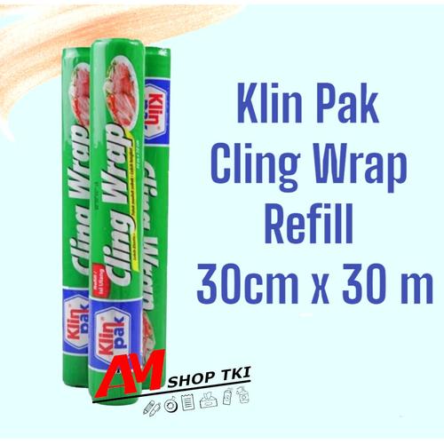 Jual Klin Pak Cling Wrap Refill 30 cm x 30 m - Kab. Bandung - AM Shop ...
