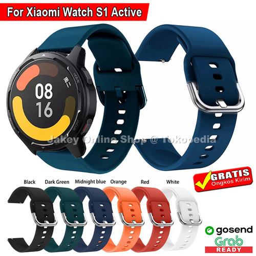 Jual STRAP TALI JAM XIAOMI WATCH S1 ACTIVE MODEL ACTIVE METAL BUCKLE - Orange - Jakarta Selatan ...