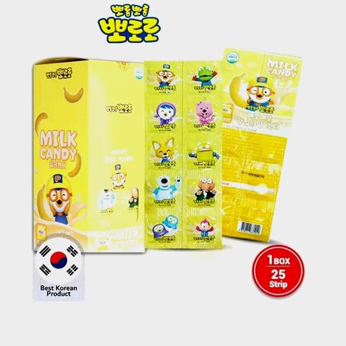 Promo Pororo Milk Candy Banana Favor Permen Rasa Susu Pisang Korea - 1 ...