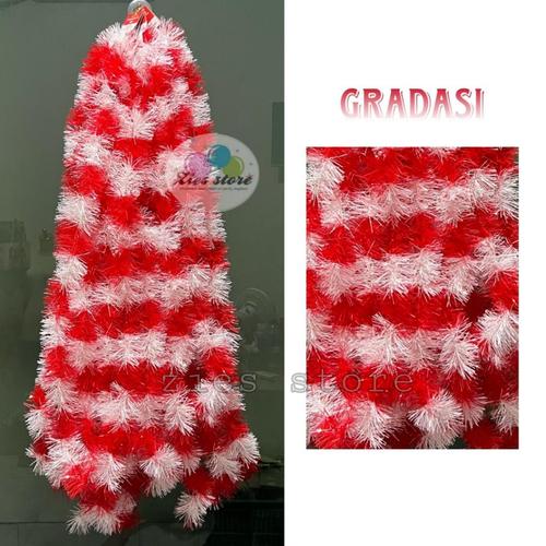 Jual slinger merah putih DM38 gradasi 7cm/2m / slinger 17 agustus ...