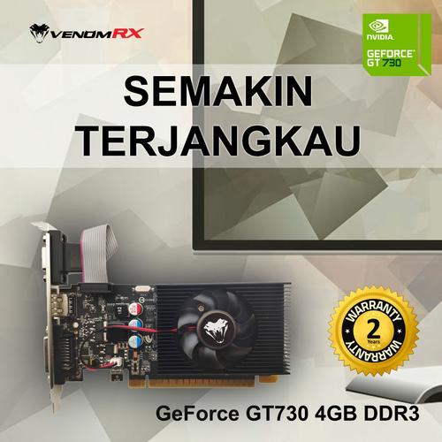 Jual VGA NVIDIA VENOMRX GT 730 4GB DDR3 GT730 4G VENOM RX GT-730 4GB - Kota Depok - Sonic ...