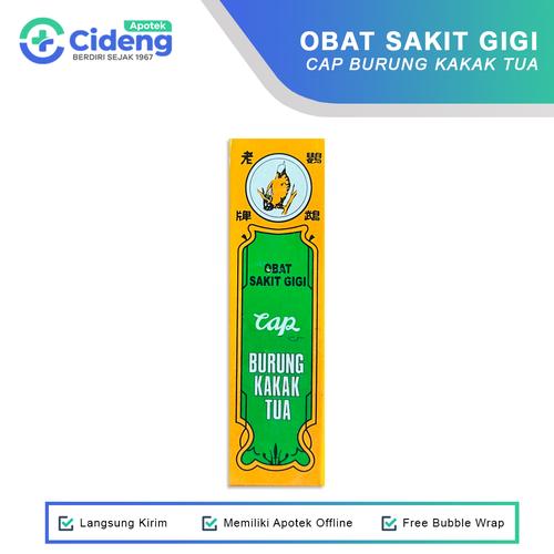 Jual Cap Burung Kakak Tua 2 ml Obat Sakit Gigi - Jakarta Pusat - Apotek ...