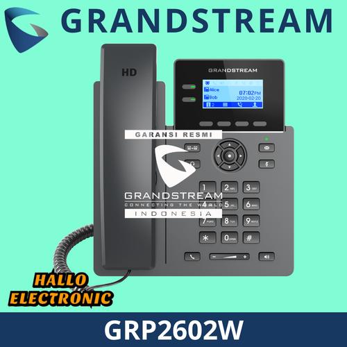 Jual Grandstream IP Phone GRP2602W - Produk USA, Harga China - Jakarta ...