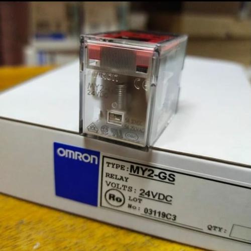 Jual Relay Omron MY2-GS 24VDC 8Pin / RELAY OMRON MY2 GS 100% ORI ...