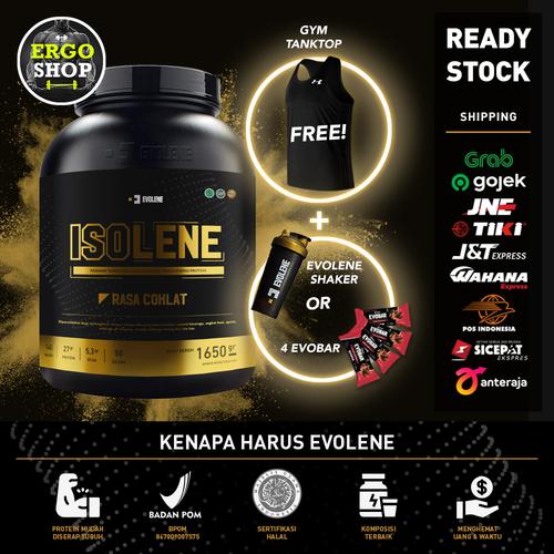 Jual Evolene Isolene 1650 gr (50 Sachet) - Coklat, Shaker - Kota ...