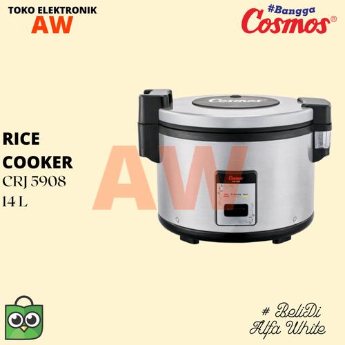 Jual cosmos rice cooker jumbo crj5908 magic com besar 14ltr stainless ...