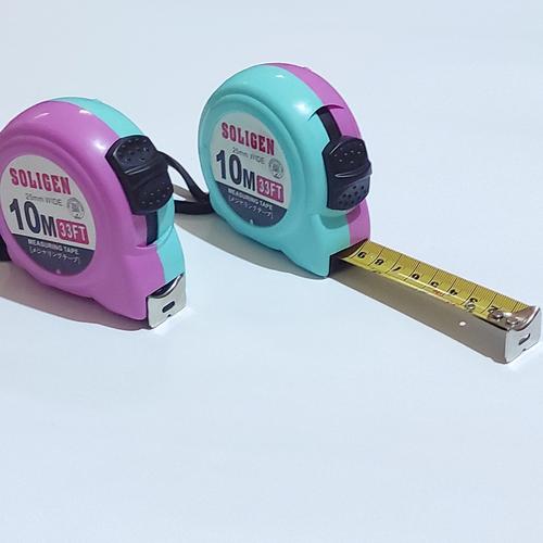 Jual Meteran Soligen 10 meter / measuring tape Soligen 10 meter - Kota ...