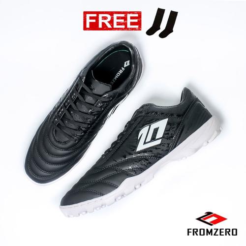 Promo Fromzero - Sepatu Futsal Terbaru Starkia Xtervolt Black White IN origi - HITAM PUTIH, 44 ...