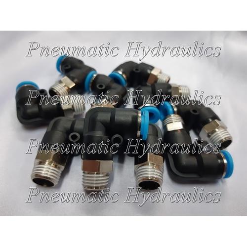 Jual Fitting Elbow Pneumatic untuk Selang 6 mm drat M5 PL-6-M5 / MPL-06-M5 - Jakarta Barat ...