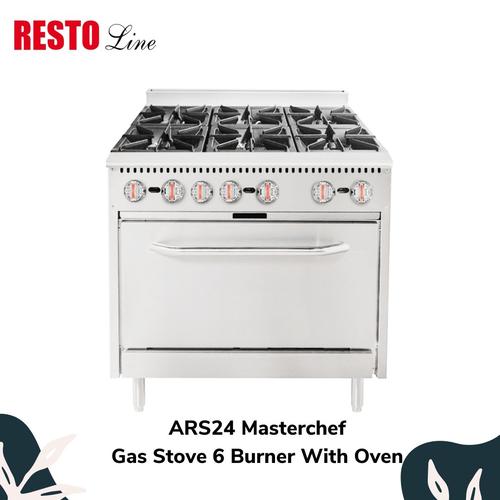 Jual Masterchef Stove 6 Burner / Gas Kompor 6 Burner ARS36 - Jakarta ...