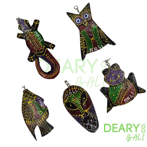 Promo Bali Keychain Gantungan Kunci Etnik Bali Souvenir Oleh-oleh Khas ...