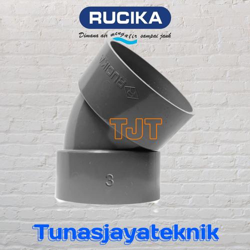 Jual Elbow D-45L / Knee D 45 derajat Rucika - 2" - Kota Palopo - TunasJayaTeknik | Tokopedia