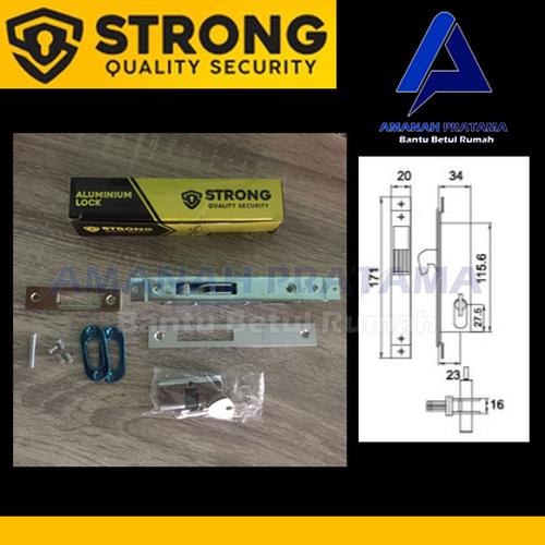 Jual Kunci pintu sliding geser alumunium Strong - Kota Cimahi - Amanah ...