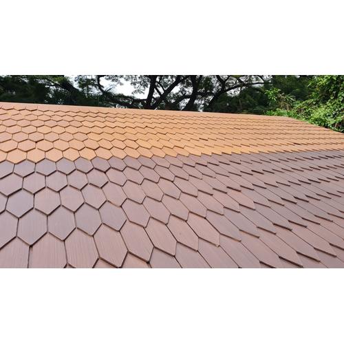 Jual Genteng sirap motiv kayu atap sirap kayu harflex hardex - Kota ...