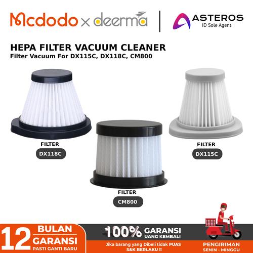 Jual DEERMA Hepa Filter For DX118C ,DX115C ,CM800 Vacuum Cleaner ...