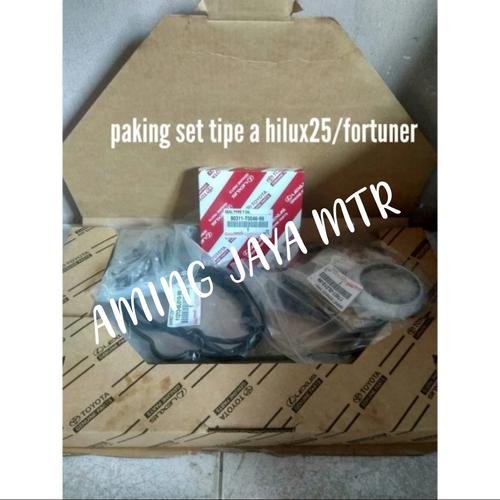Jual PACKING SET MESIN PAKING KOP FULLSET GASKET SET TOYOTA FORTUNER ...