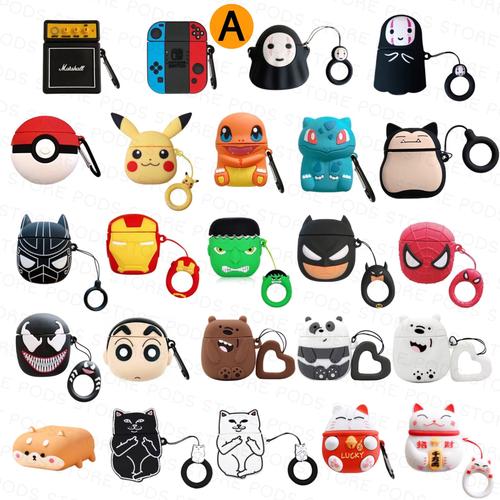 Promo Airpods Case Karakter Lucu gen 1 dan 2 / Airpods Silikon Case ...