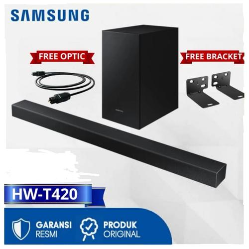 Jual SAMSUNG SOUNDBAR HW-T420 (True Dolby Audio 2.1 Ch/150W) Original ...
