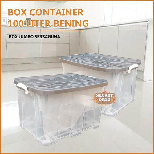 Promo BOX CONTAINER 100 LITER + RODA - Kontainer Box / Container Box ...