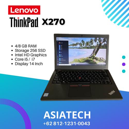 Jual Laptop Lenovo X270 i5 GEN 6 RAM 8GB - HDD/SSD laptop BAgus Bergaransi - 8 Gb / HDD 500, NON ...
