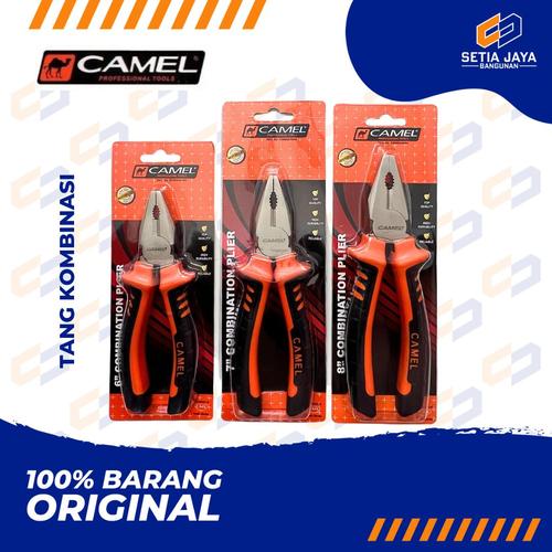 Jual Tang Kombinasi / Orange Camel Gagang Fiber / Karet 6 / 7 / 8 Inch ...