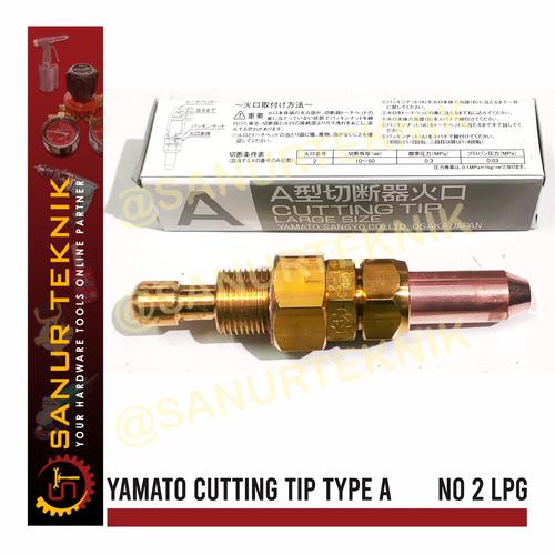Jual YAMATO LARGE / Type A Cutting Tip No 2 LPG Propane GAS - Kota ...