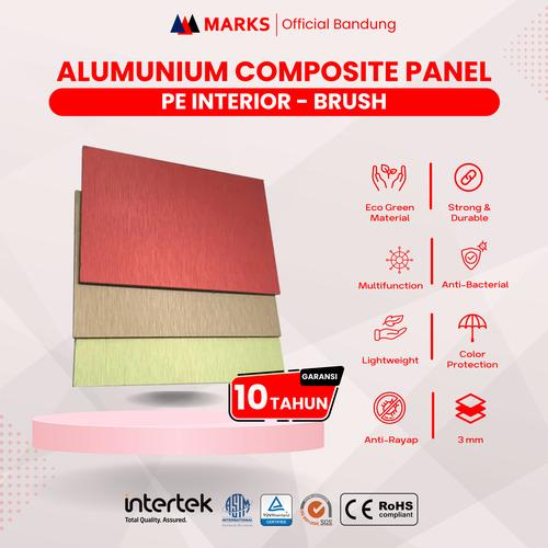 Jual Marks ACP PE Interior 3 mm Brush - Kota Bandung - Marks Official ...