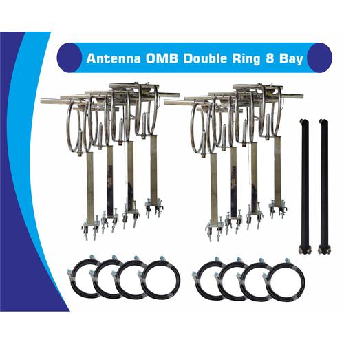 Jual Antenna OMB Double Ring 8 Bay - Jakarta Barat - Frequencyrf ...