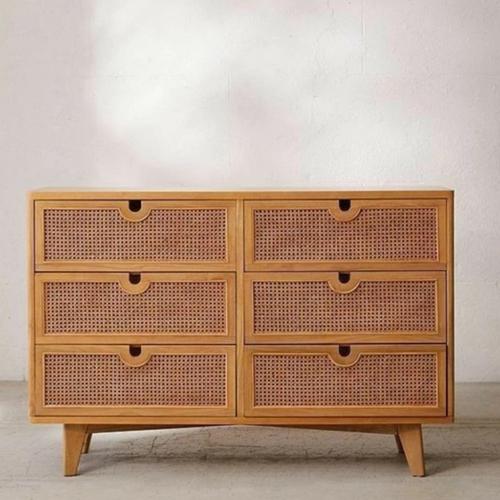 Jual meja bufet buffet cabinet drawer minimalis kayu jati, credenza tv ...