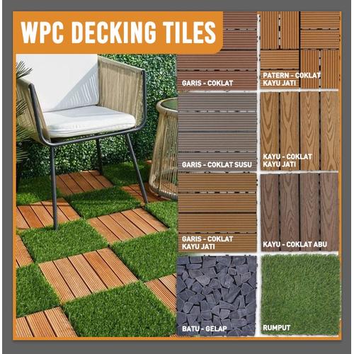 Jual Decking Kayu WPC - WIDA - Kota Bandung - DIY HomeDecor | Tokopedia