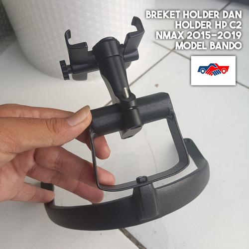 Jual paket breket holder model bando yamaha NMAX 2019 2018 2017 2016 ...