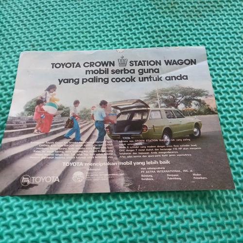 Jual Potongan iklan dari Majalah toyota crown stasiun wagon - Kab ...