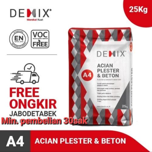 Jual DEMIX A4 ACIAN/SKIM COAT PREMIUM GREY 25KG - Jakarta Timur - Jaya ...