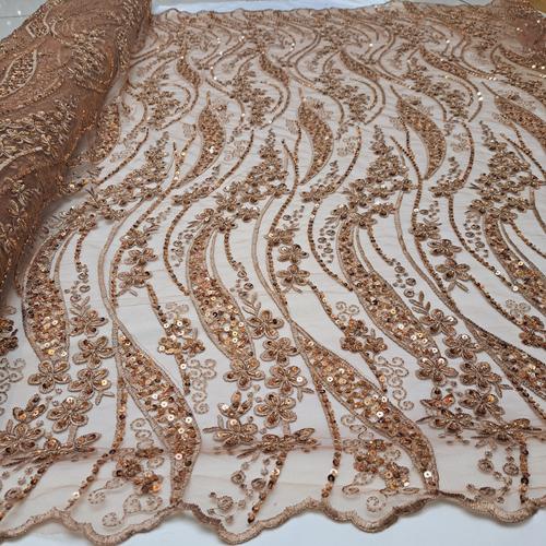 Jual bahan kain tille sabana full payet korea terbaru/ tille brokat ...