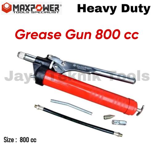 Jual Grease Gun 800 cc Maxpower Heavy Duty Pompa Gemuk Besi Pressure ...