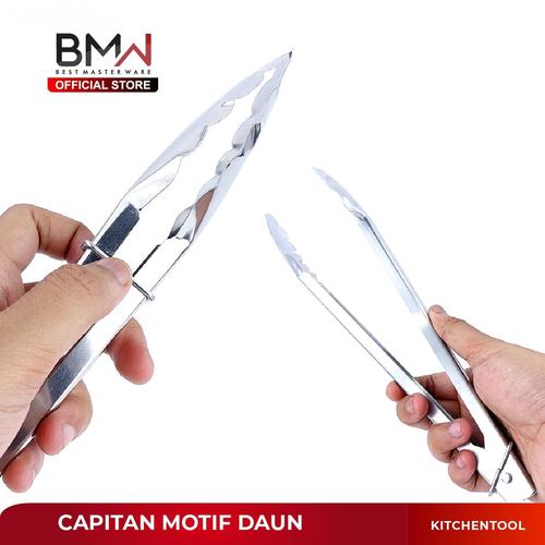 Jual Pencapit Makanan Gorengan Stainless Stell / Penjepit Capitan ...