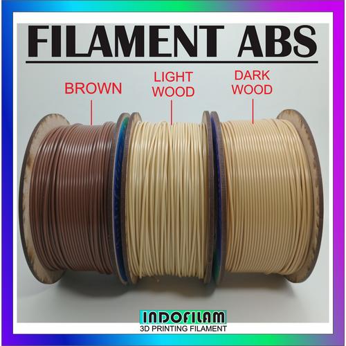 Jual FILAMENT ABS WOOD KAYU TINTA 3D PRINTER PEN FILAMEN COKLAT CHOCOLATE - BROWN TAWNY, 250 GR ...