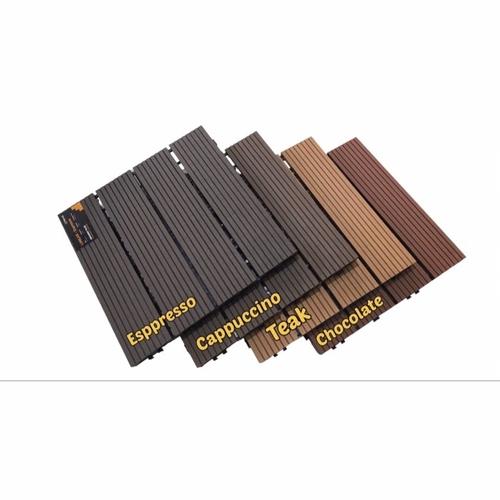 Jual WPS DECKING TILES COMPOSITE ISI PERBOX 11pcs (1m2) - LINEAR-TEAK ...