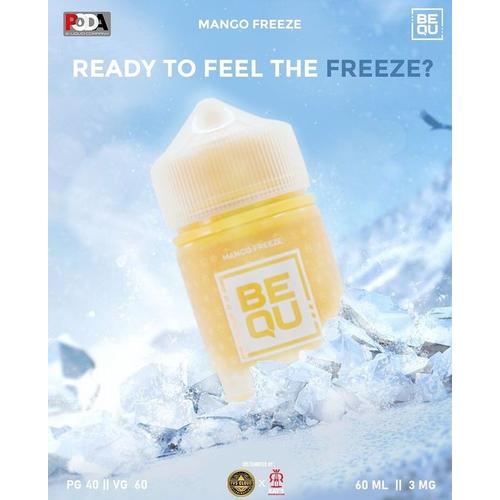 Jual vapers 60ml bequ liquid vapoor MANGO FREEZE botol freebased ...