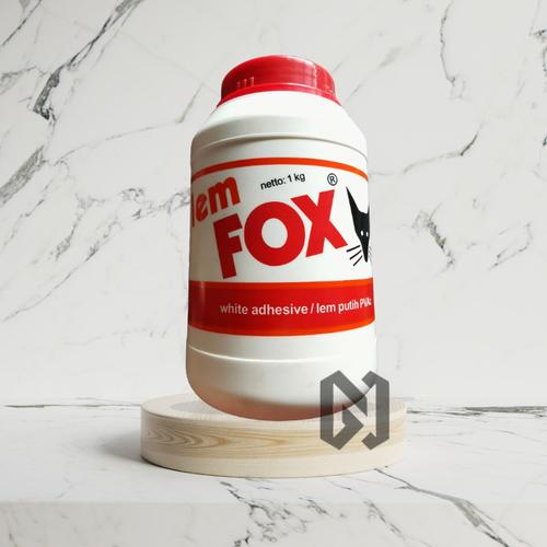 Jual Lem Fox Putih PVAc 1kg botol - Fox White Adhesive - Jakarta ...