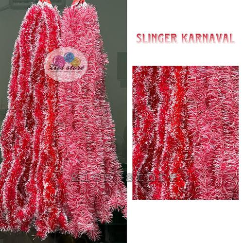 Jual 5CM Slinger Merah Putih / Hiasan Lomba Agustus Slinger Karnaval ...